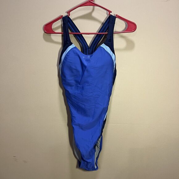 Speedo | Swim | Speedo Ultraback Dklt Blue One Piece Swimsuit Racerback ...
